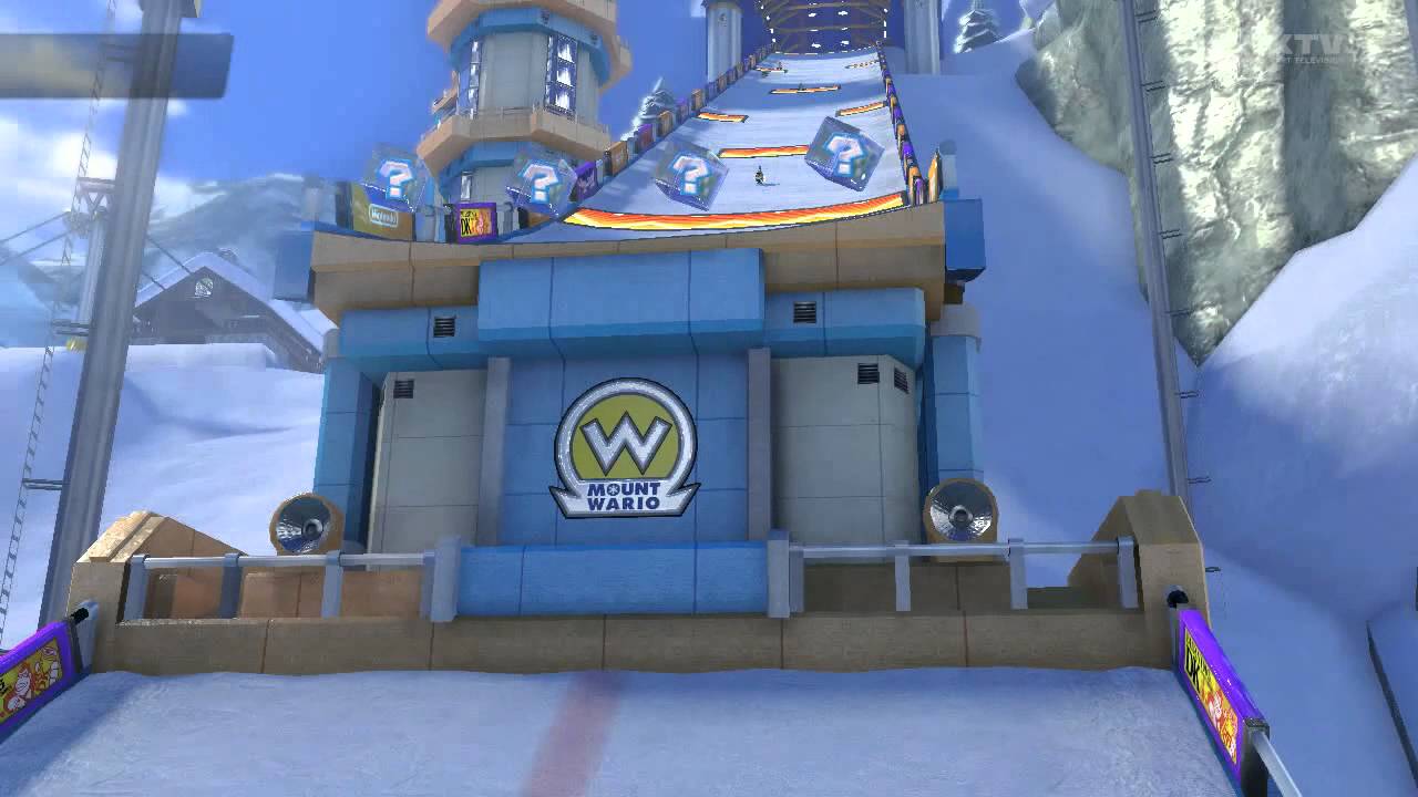 Wii U - Mario Kart 8 - Mount Wario - YouTube