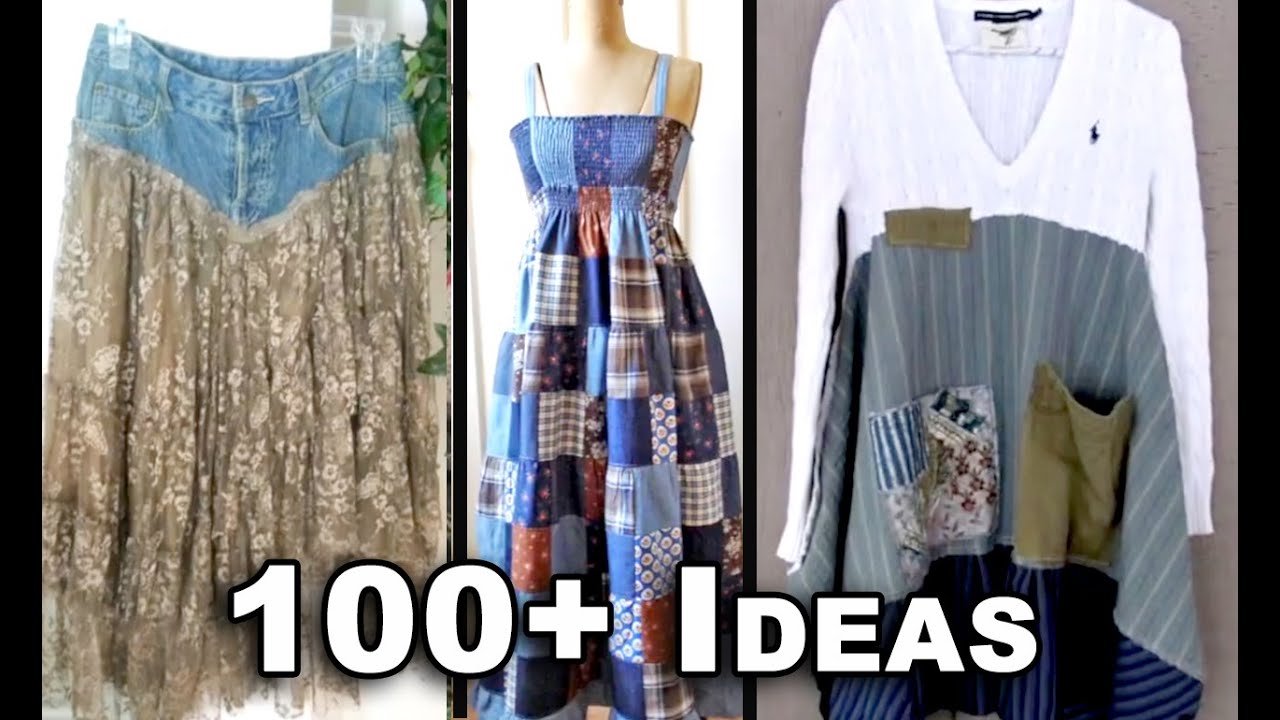 100+ Compilation of Ideas for Upcycle Sewing - YouTube