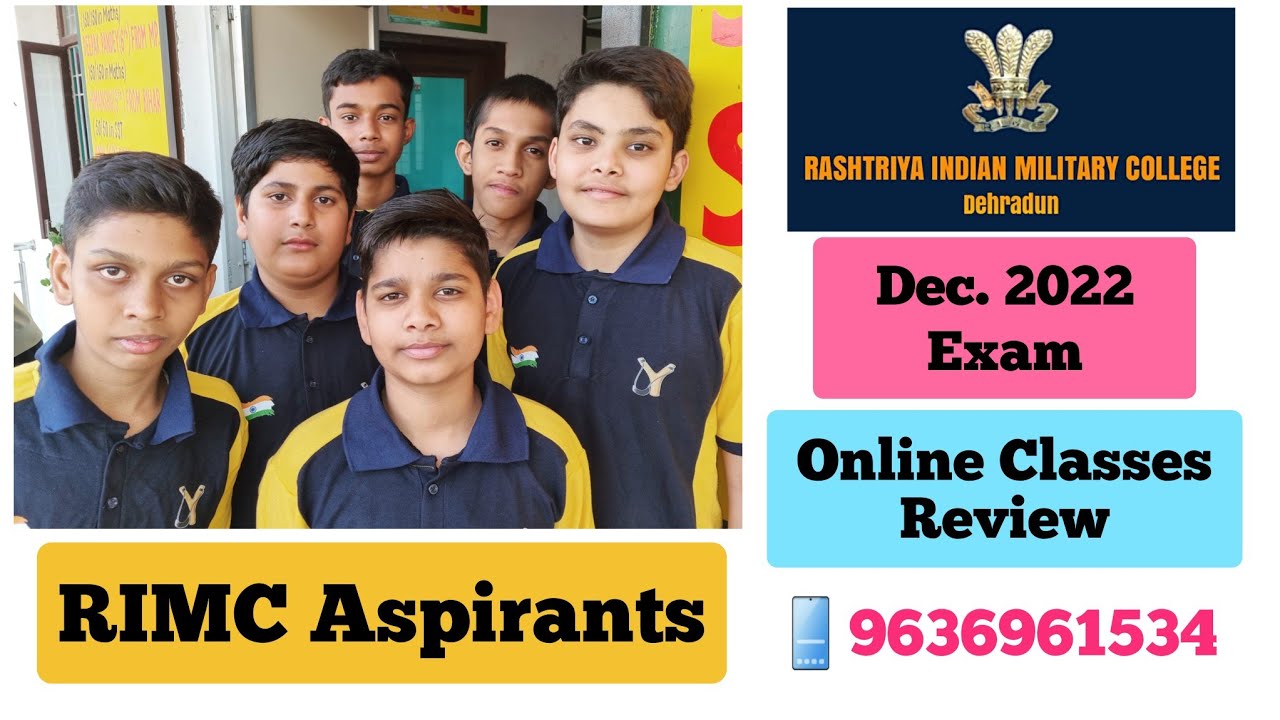 RIMC Aspirant | RIMC Online Classes | RIMC Online Coaching- LAKSHYA ...