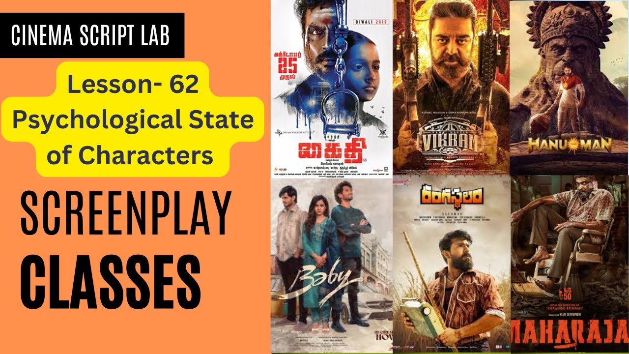Screenplay Lesson 62screenplayclassestopic Psychological State Of Characterscinema