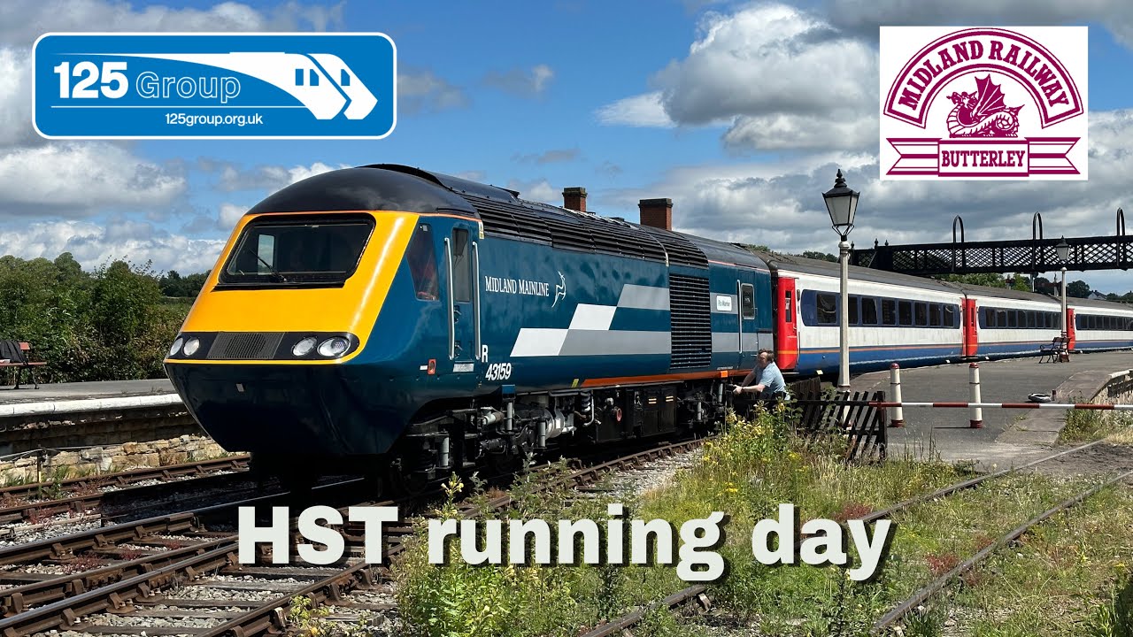 Midland Railway HST Running Day 01/07/2023 - YouTube