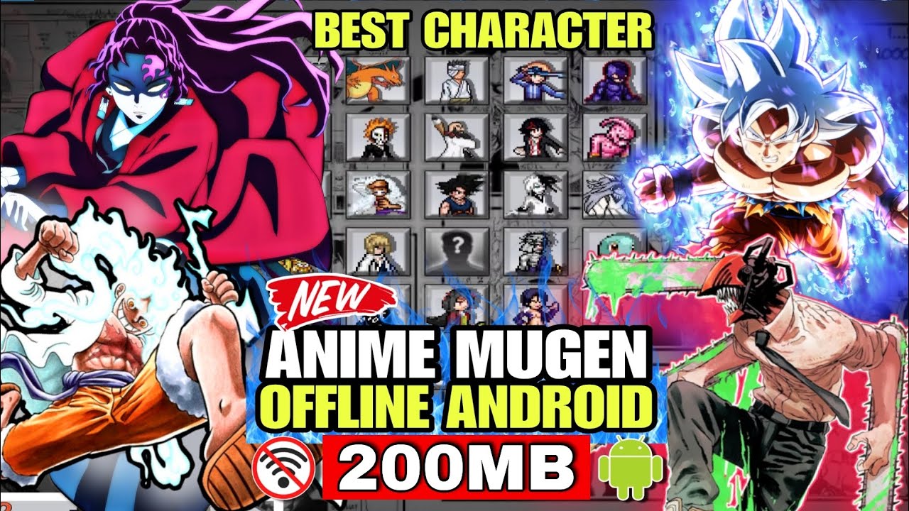 ANIME ALL STAR COLLECTION MUGEN ANDROID LITE (FULL CHARACTERS) Best ...