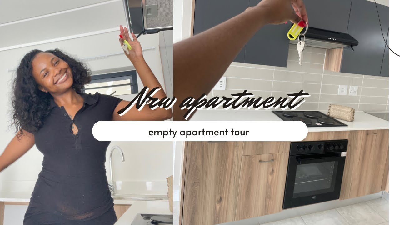 CUTE MODERN 1 BEDROOM APARTMENT/EMPTY APARTMENT TOUR/JOHANNESBURG 1 ...