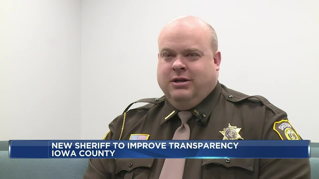 New Iowa County Sheriff plans to improve transparency - YouTube