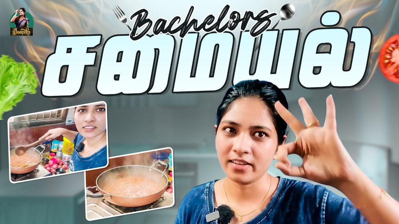 வாங்க சமைக்கலாம்😮😂 | Bachelors Recipe | Easy Recipe | Cooking Vlog | VJ ...