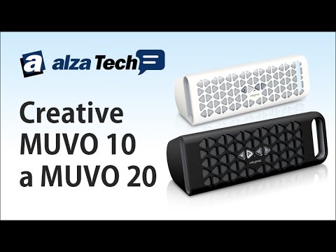 Levné bezdrátové reproduktory: Creative MUVO 10 a 20 - AlzaTech #55 ...