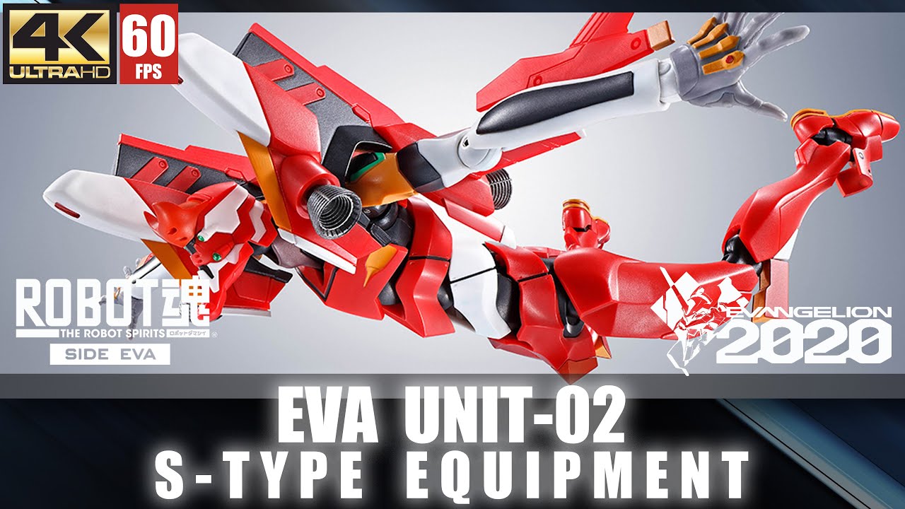 NEWS : EVA-02 S-Type Equipment from Robot Spirits | Bandai - YouTube
