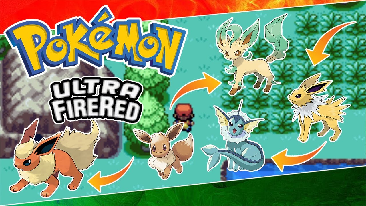 Poké Play: Pokemon Ultra Fire Red Episode 18 | EVOVLING EEVEE INTO ...