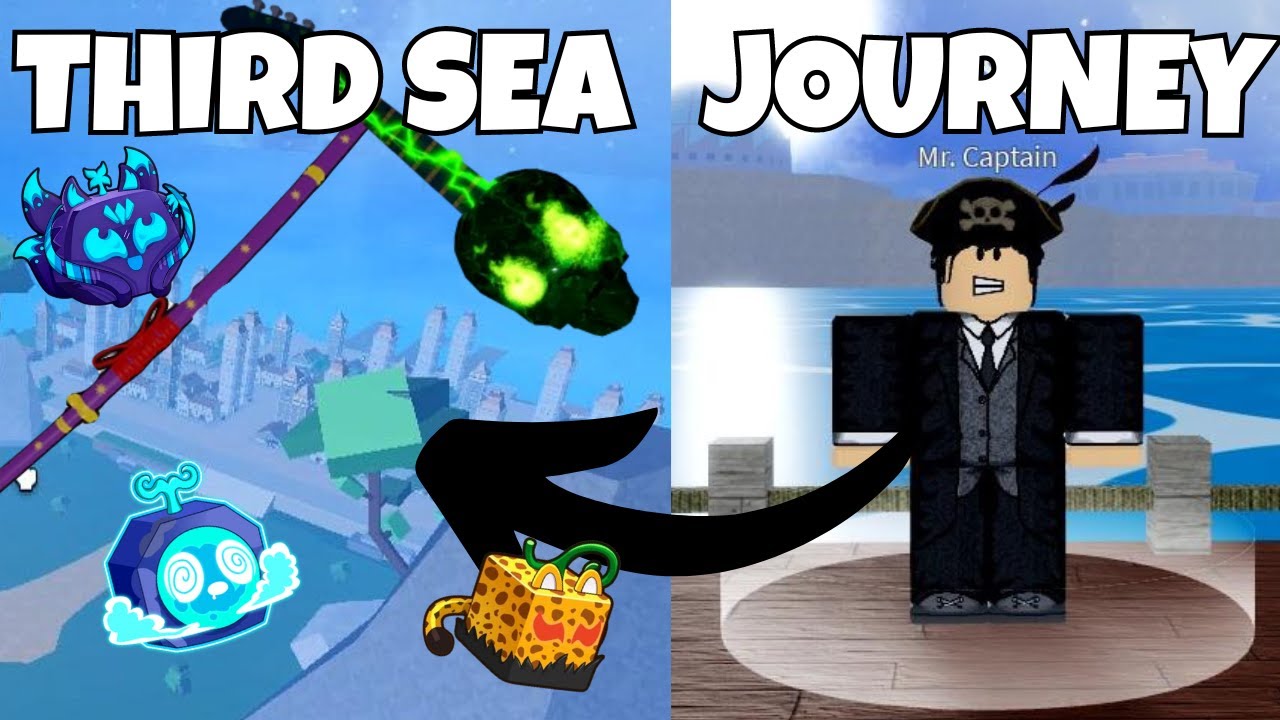 How to get to the third sea (Blox Fruits) - YouTube