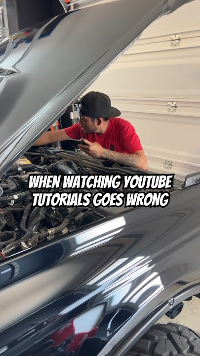 When watching YouTube #Tutorials goes wrong… - YouTube