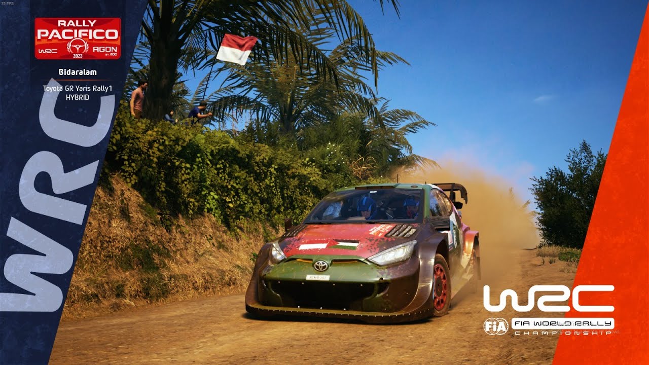 Indonesian Rally Stage But In WRC Spec Car | Toyota GR Yaris Rally 1 ...