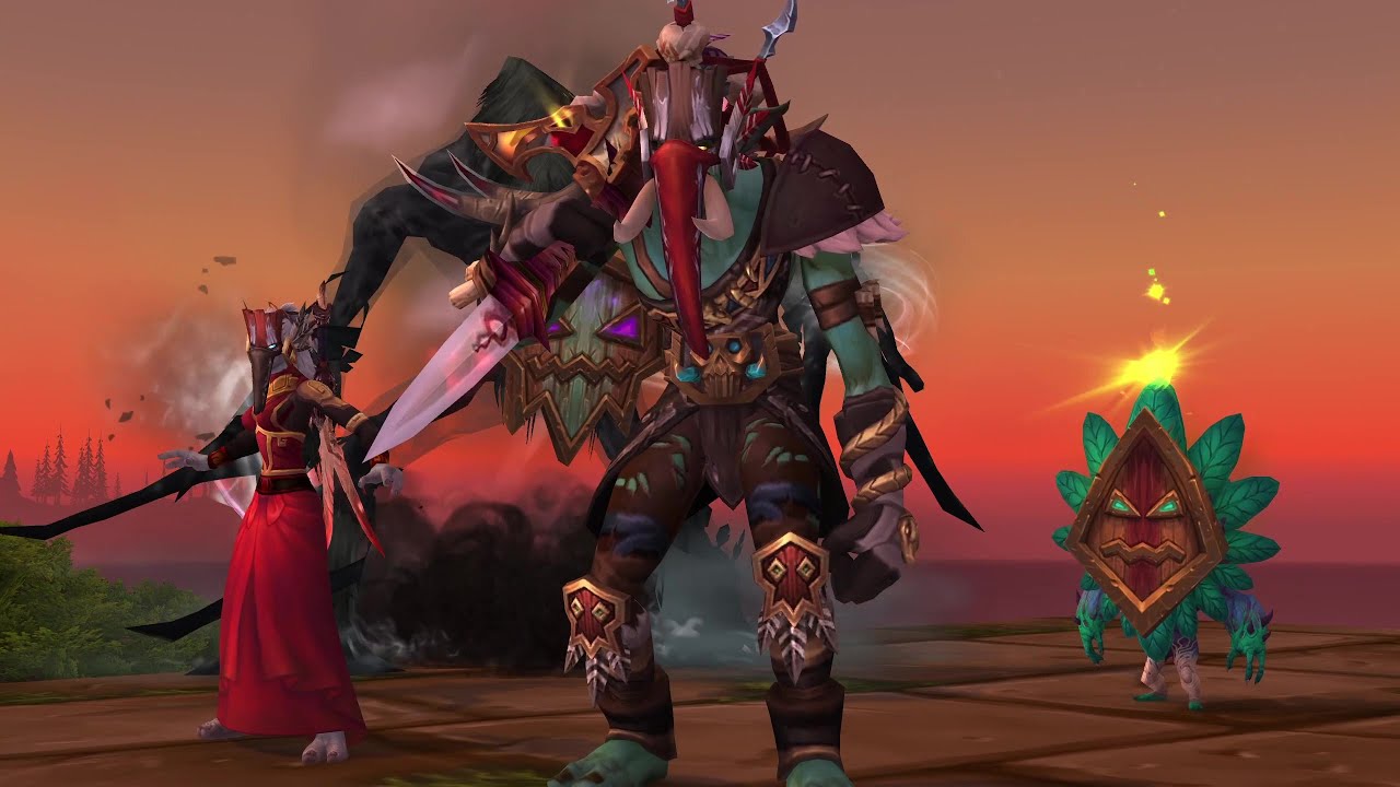 Darkspear Troll Heritage Armor Quest [World of Warcraft] - YouTube
