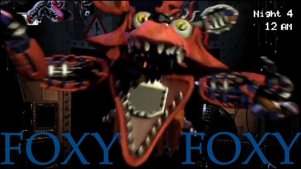 Five Nights at Freddy's 2 - 7th NIGHT "FOXY FOXY" CUSTOM COMPLETE ...