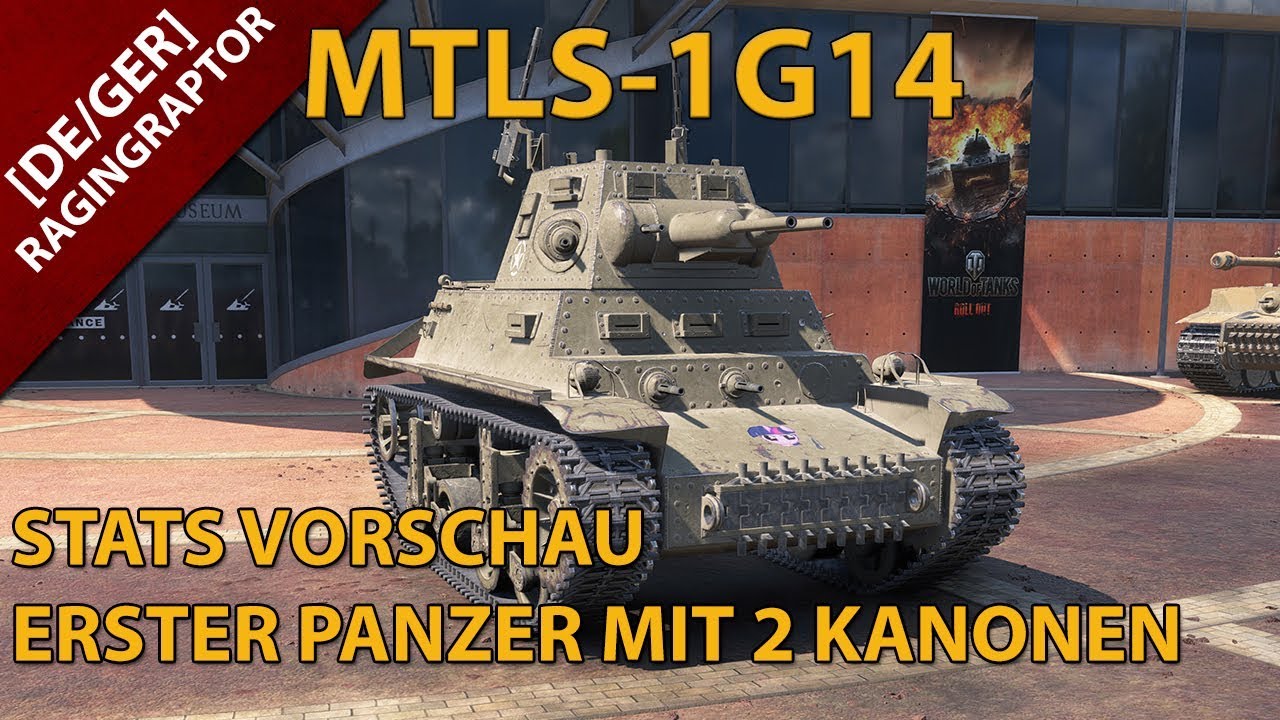 World of Tanks Vorschau: Der MTLS-1G14, Der erste Panzer mit zwei ...