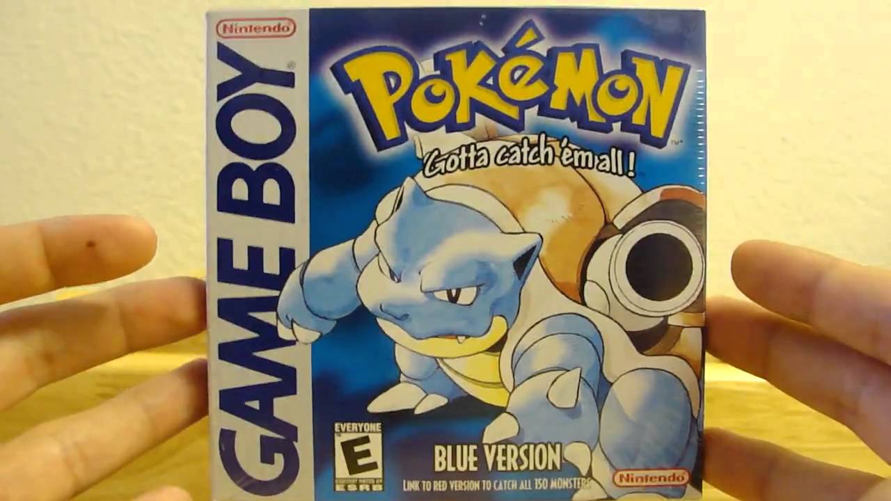 Pokémon Blue Version: Sealed Mint - YouTube