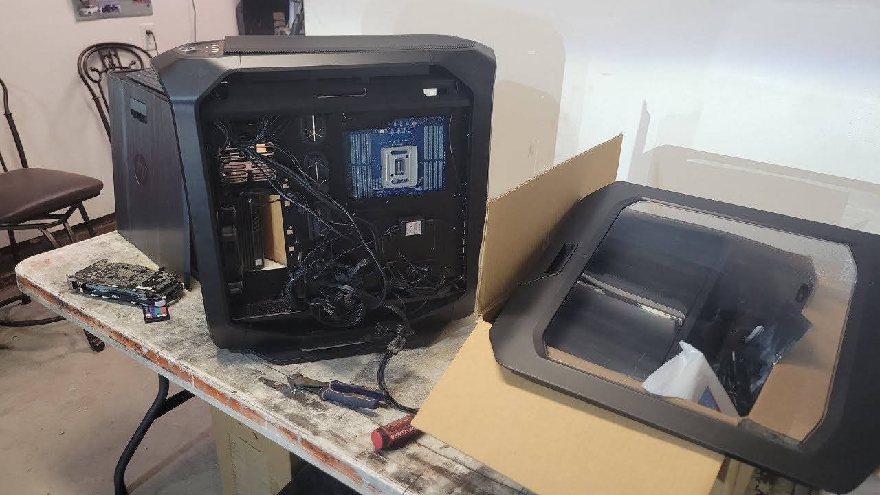 Cleaning up for more computers!! - YouTube