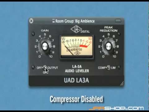 UAD LA-3A Audio Leveler Plugin - YouTube