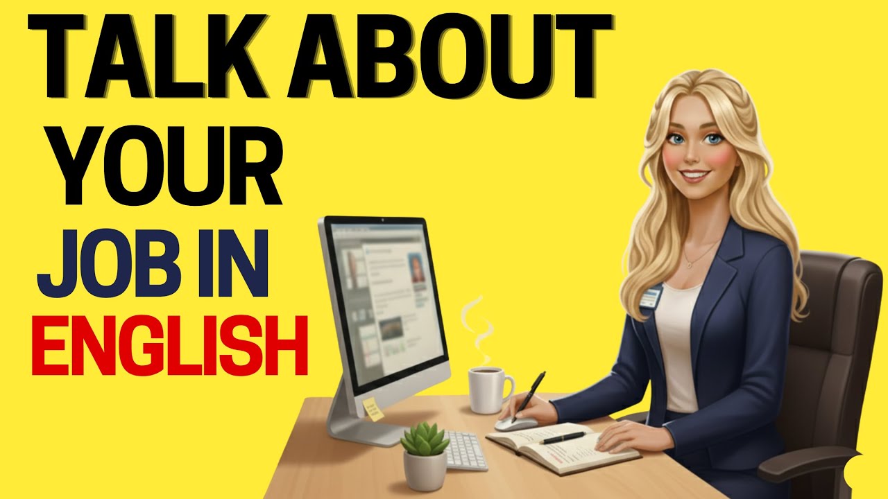 Talk About Your Job in English | English Speaking Practice for ...