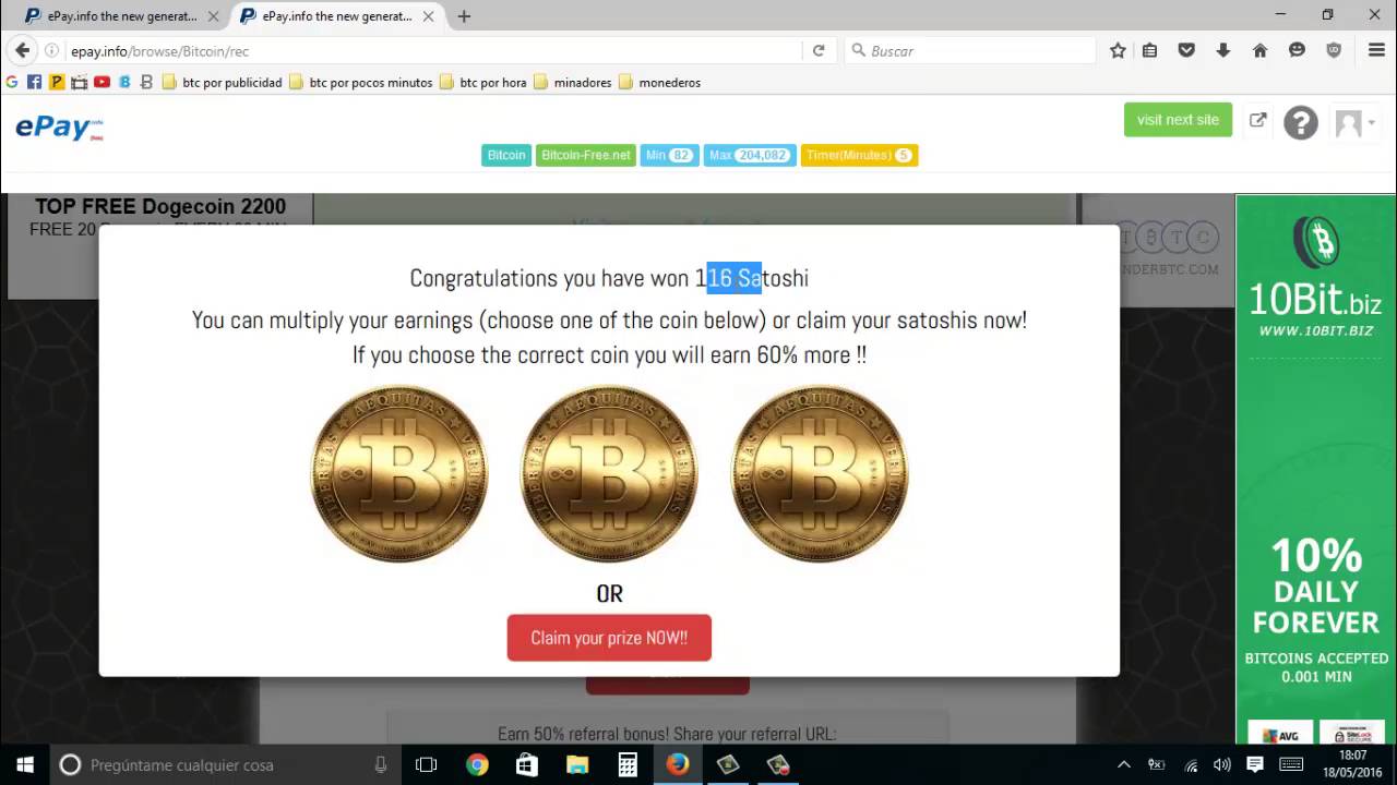Como usar epay rápidamente! (gane btc) - YouTube