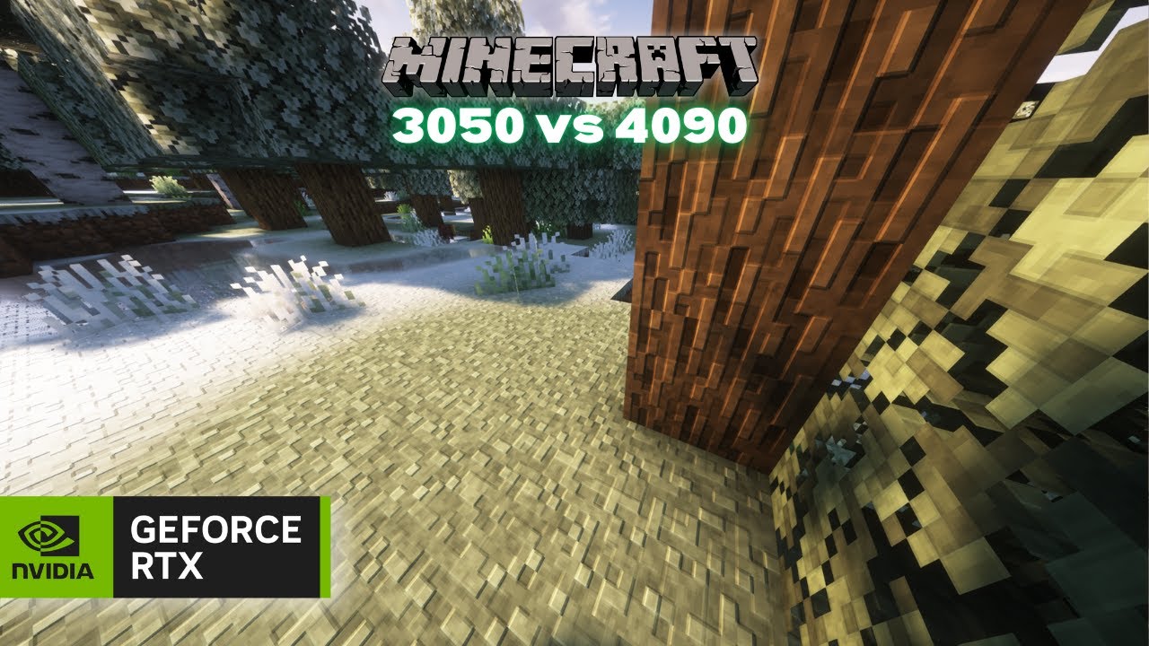 RTX 3050 vs RTX 4090 in Minecraft: From blocky basics to ultra ...