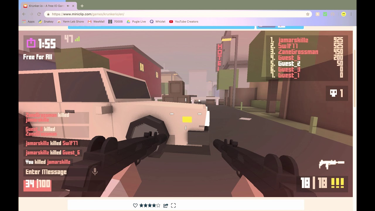 Krunker.io Gameplay #1 - YouTube