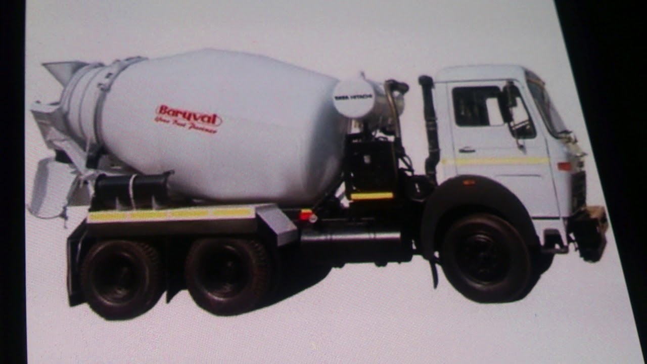 Tata motors-lpk 2518tc rmc,transit mixer& concrete mixer truck - YouTube