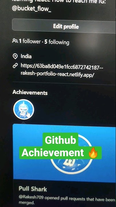 How to Unlock GitHub Profile Achievements Pull Shark 🔥🔥Step by Step Process 💯 #github - YouTube