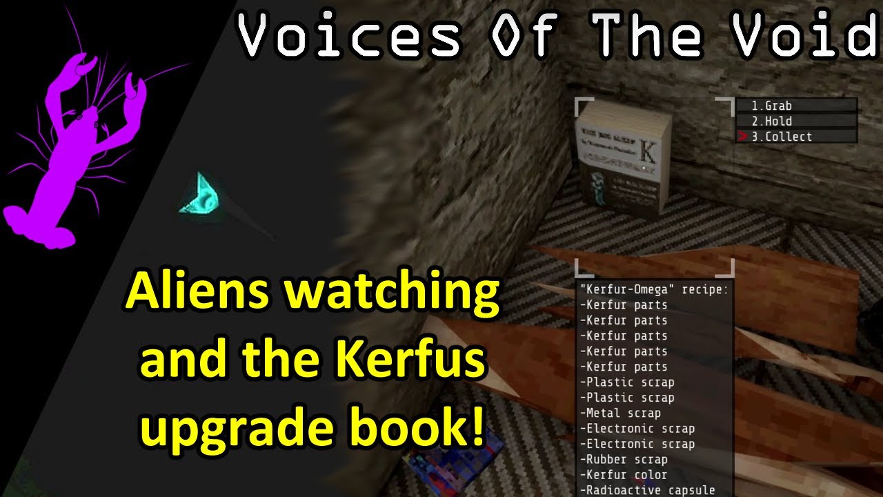 Ready to upgrade the cat, so we can get to war with the aliens | Voices of the Void 0.7.0 [9 ...