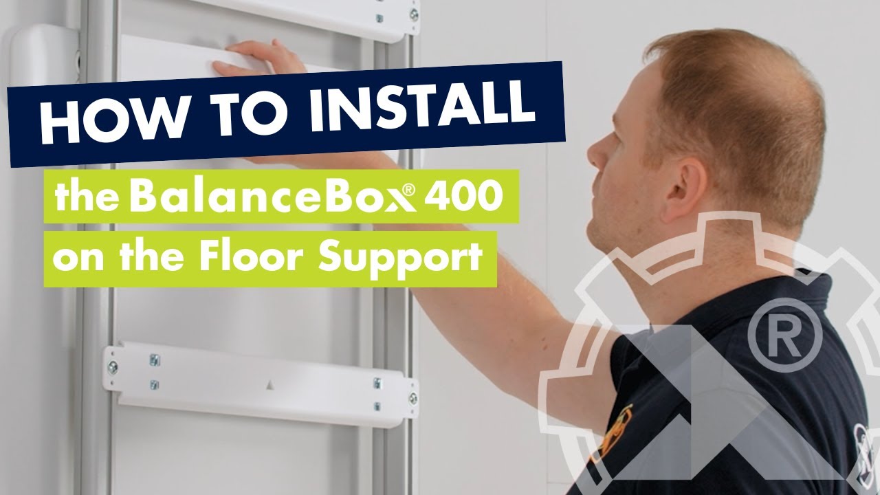 Installation Video BalanceBox® 400 on Floor Support II - YouTube