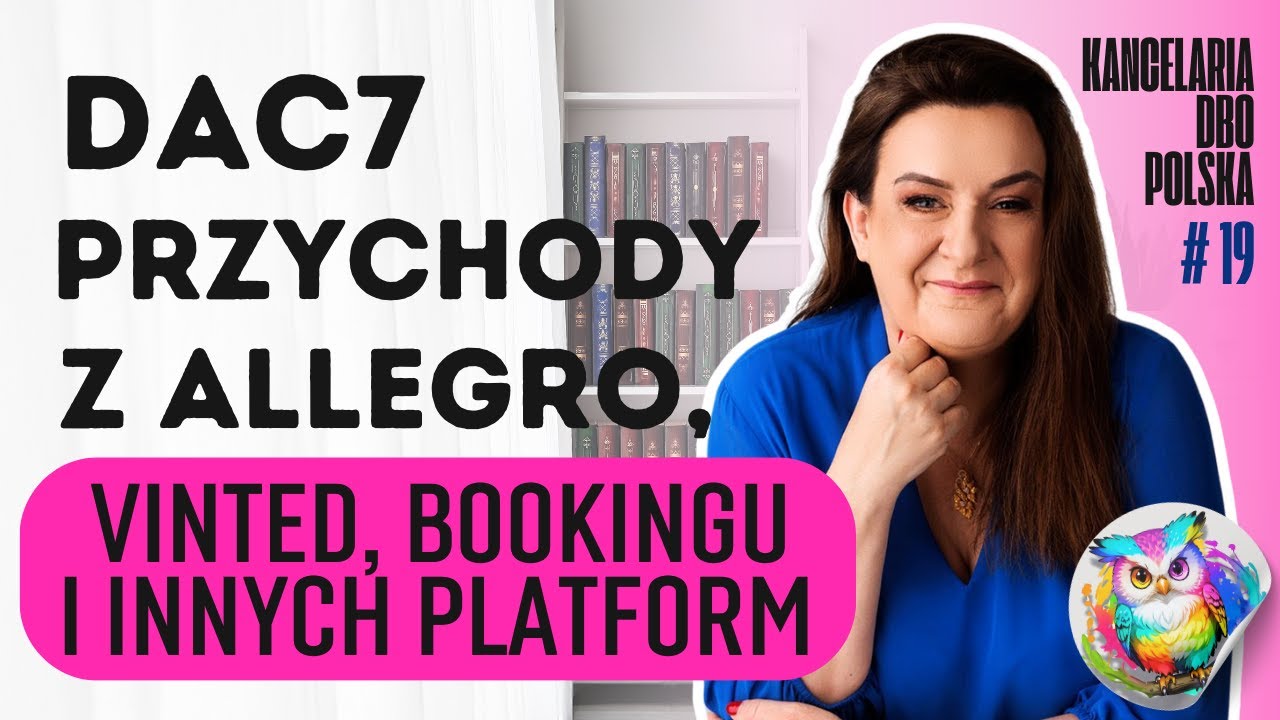 DAC7, czyli przychody z Allegro, Vinted, Bookingu i innych platform od 1 lipca 2024 r. - YouTube