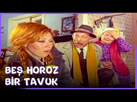 Beş Tavuk Bir Horoz | Münir Özkul Eski Türk Komedi Filmi