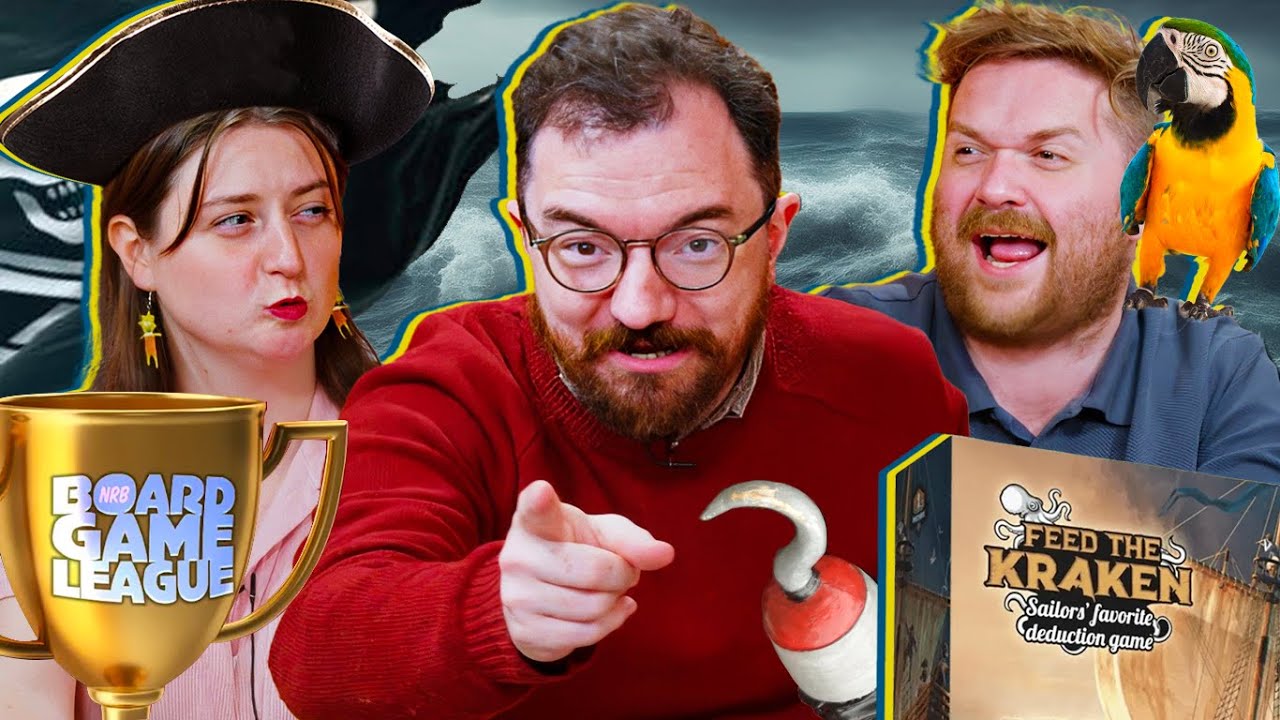 Let's Play FEED THE KRAKEN | Board Game League - YouTube