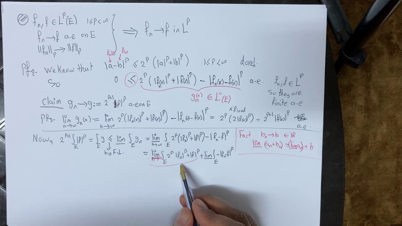 Lec12 Math611 Properties of Lp Spaces and Jensen Inequality - YouTube