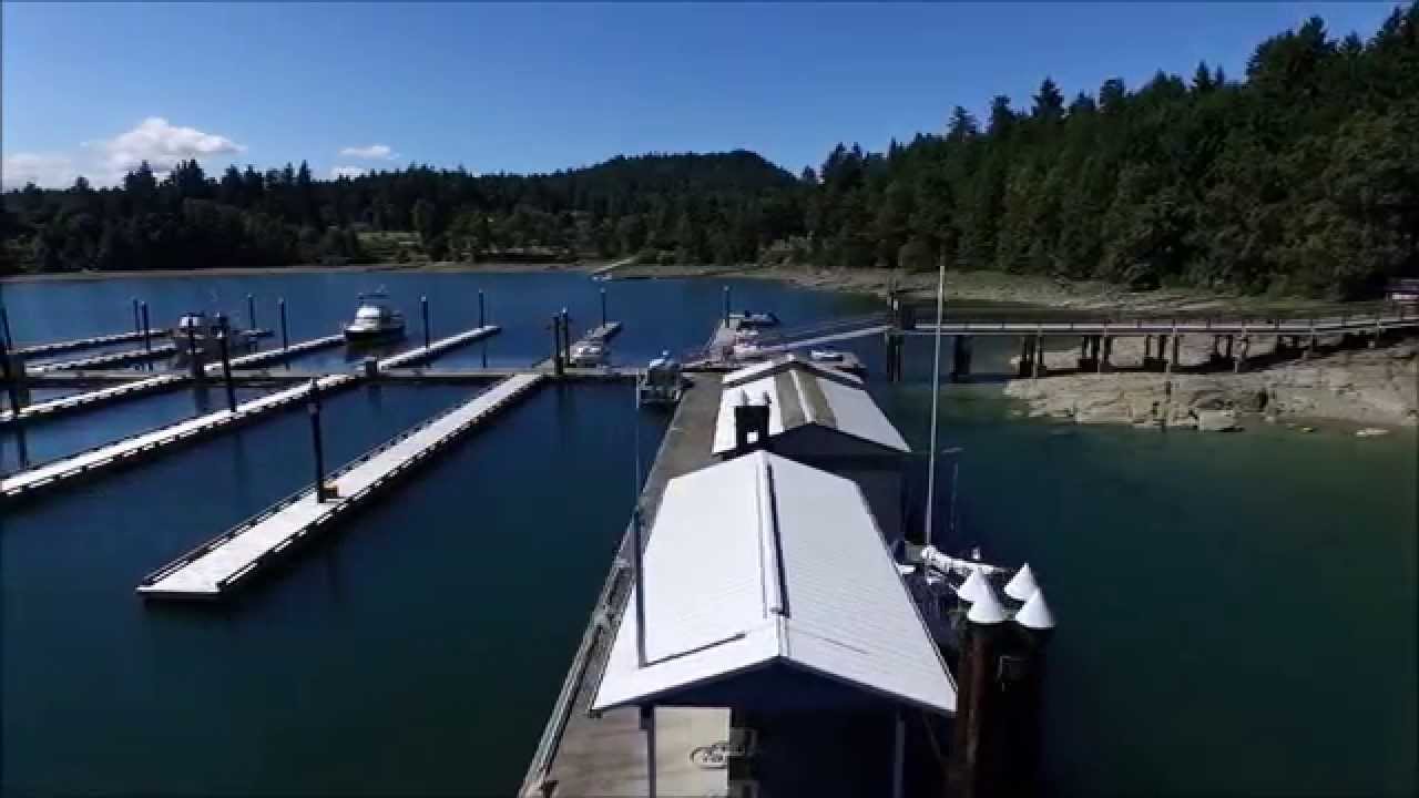 Telegraph Harbour Marina, Thetis Island BC, Canada - YouTube