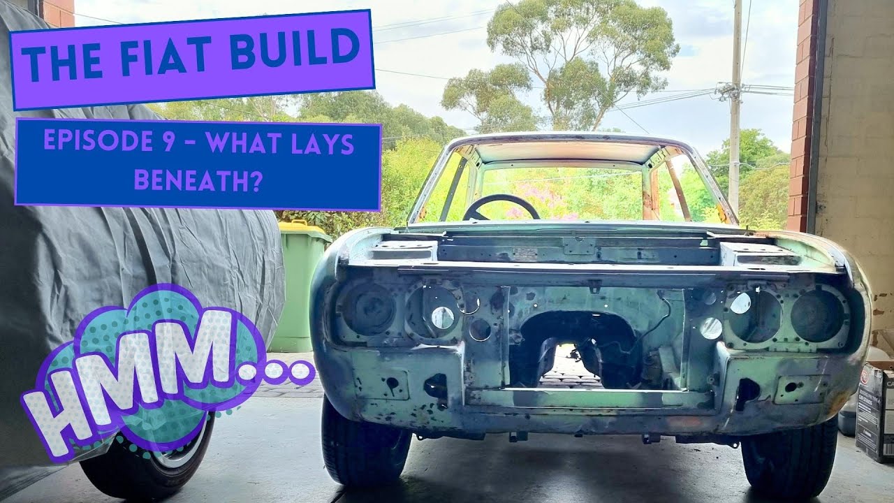 The Fiat 124 Build : Episode 9 - What Lays Beneath? - YouTube