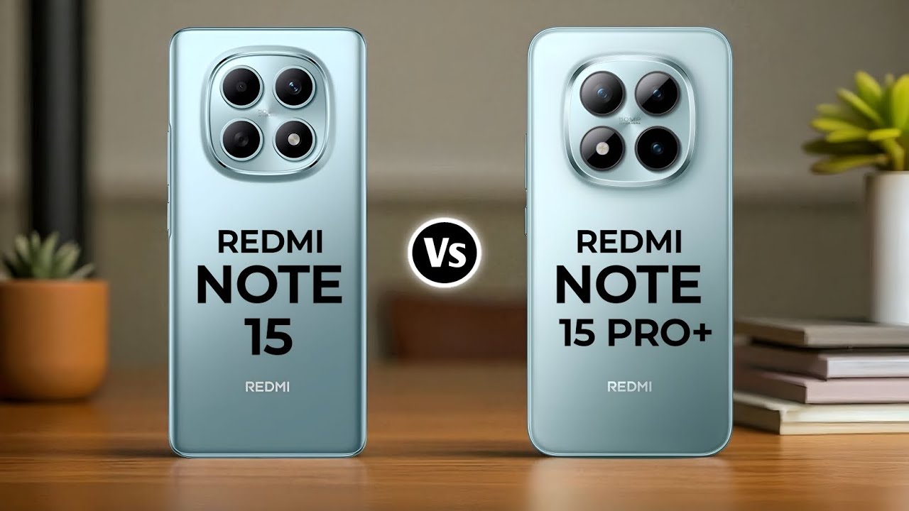 Redmi Note 15 5G Vs Redmi Note 15 Pro Plus 5G | Full Comparison - YouTube