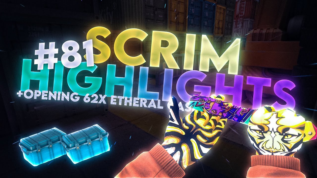 #81 Scrim Highlights & Tournament Highlights + Opening 62x Ethereal ...
