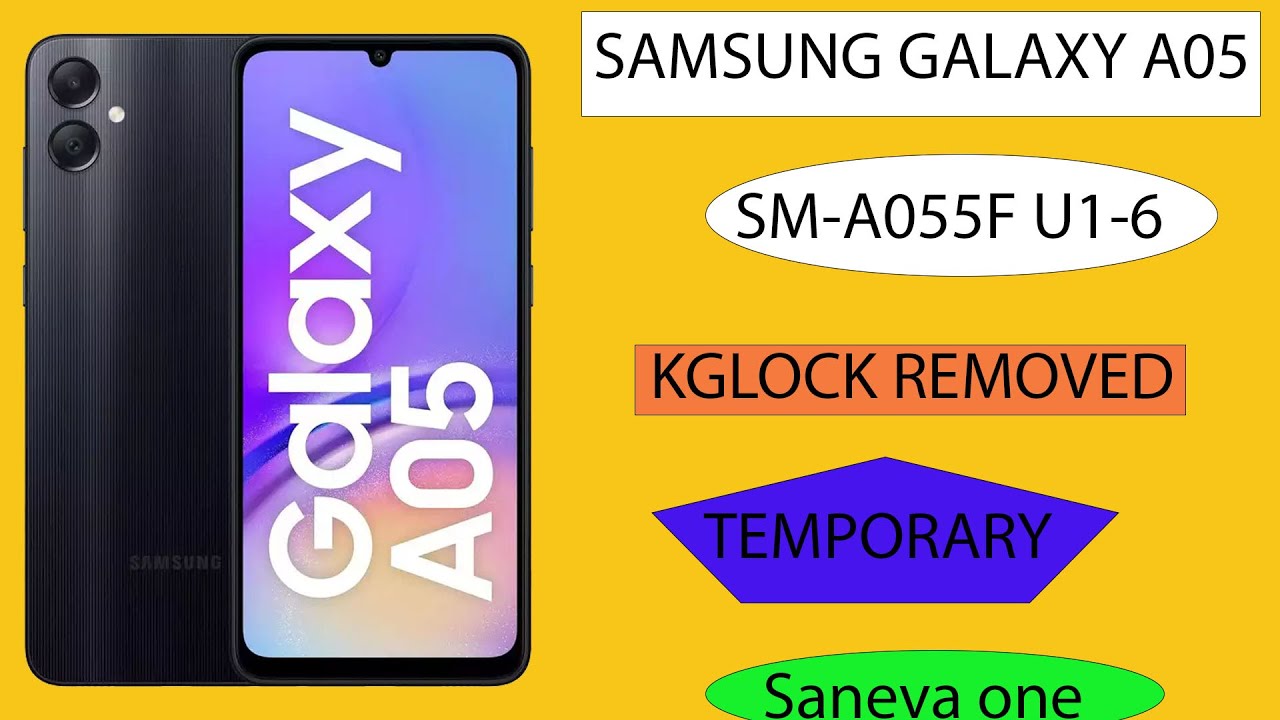 SAMSUNG GALAXYA05 SMA055F U8 HOW TO REMOVE MDM TEMPORARY - YouTube