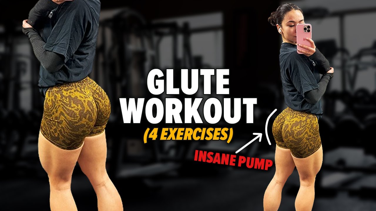 THE 4 BEST EXERCISES FOR GLUTE GROWTH - YouTube