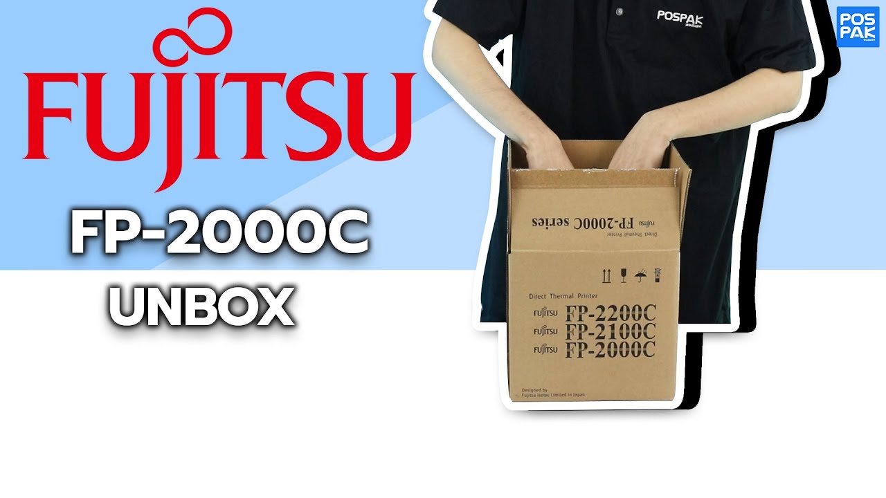 FUJISU FP-2000C เครื่องพิมพ์ใบเสร็จความร้อน | UNBOX - YouTube