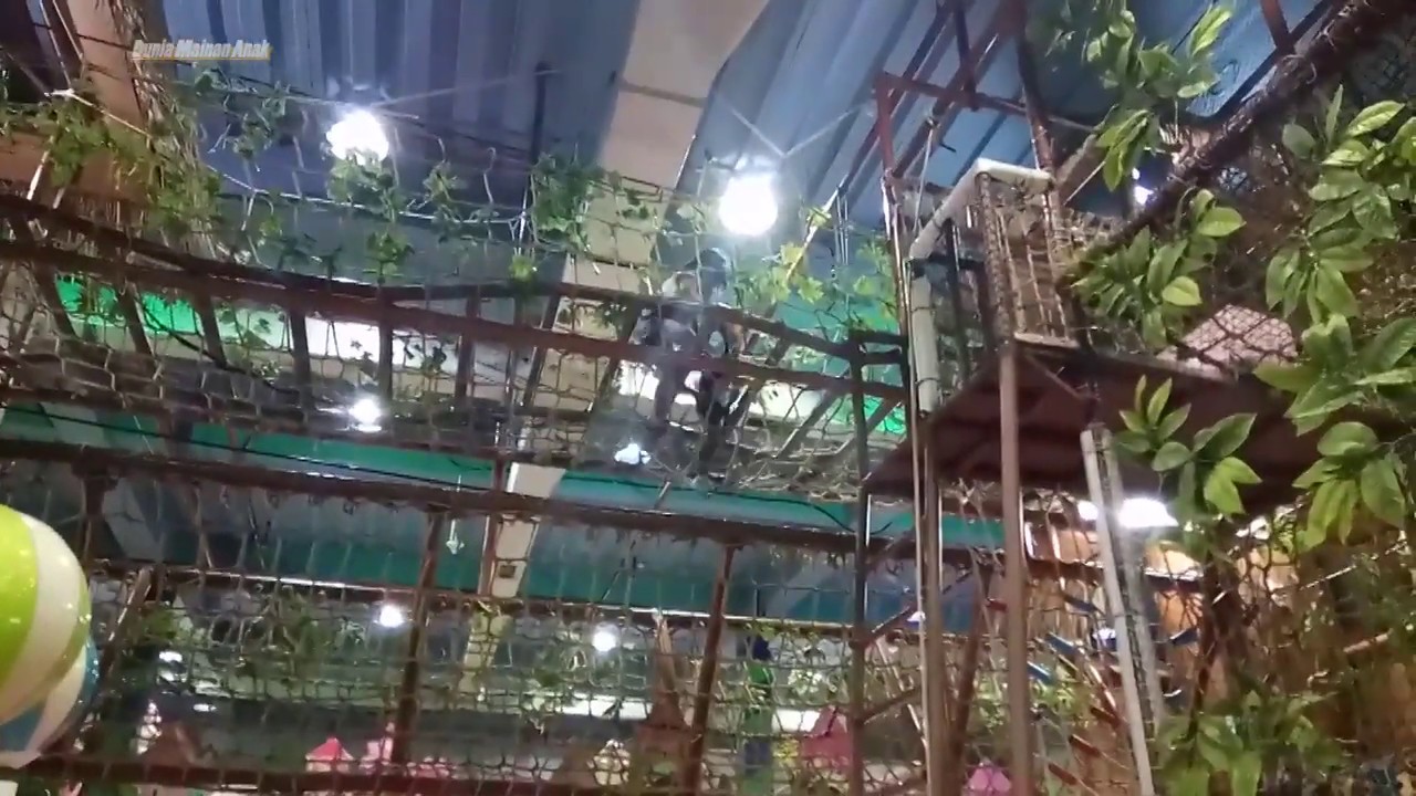 Mainan Playground Indoor Fun@Vanni Naik Flying Fox Jungle Di Fantacy ...