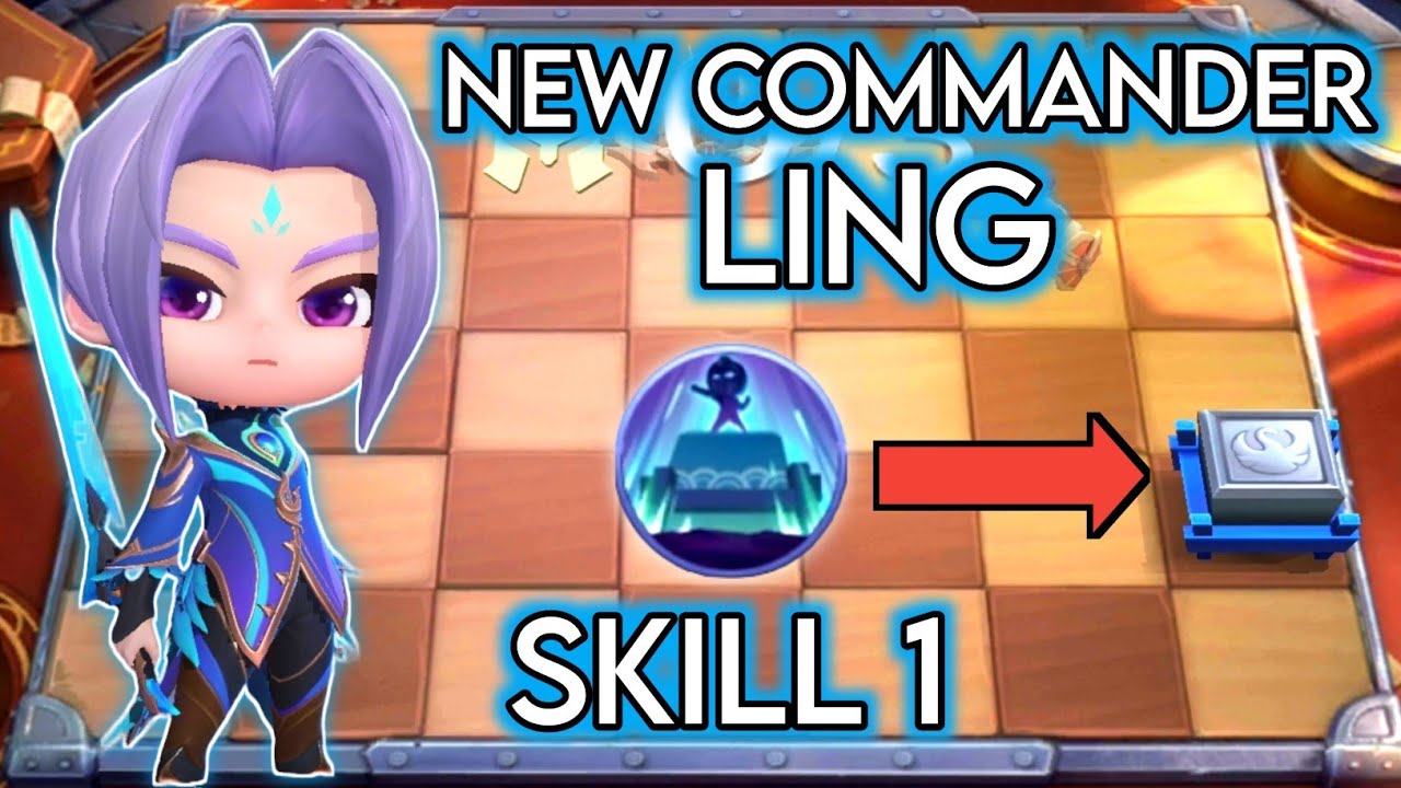 Magic Chess: New Commander LING with Skill 1. OP or Not OP? - YouTube