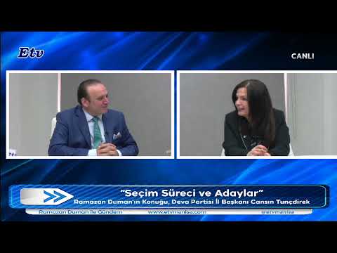 Ramazan Duman ile Gündem / Seçim Süreci ve Adaylar