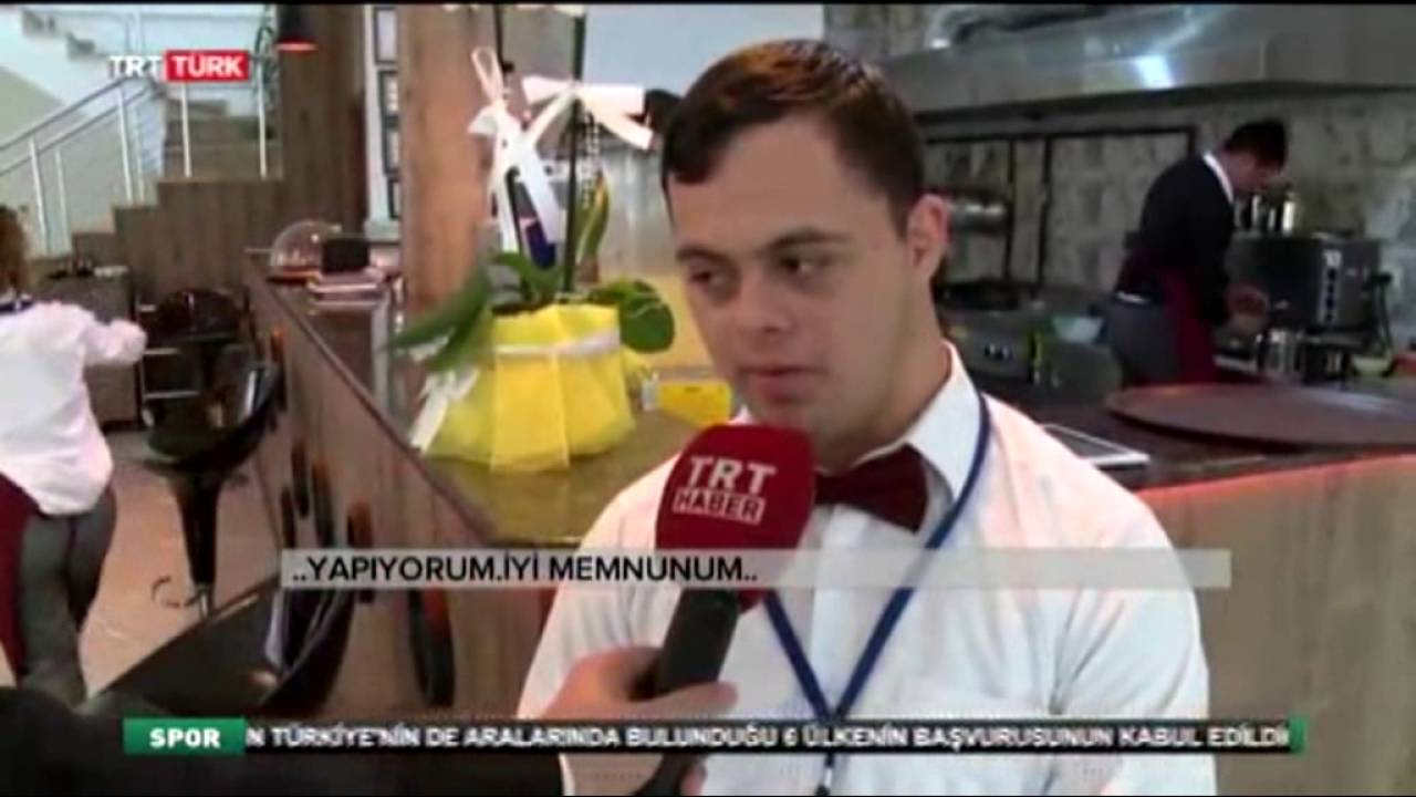 TRT Türk Gökcem Derneği Özel Gereksinimli Gençlerin Çalıştığı Cafe ...