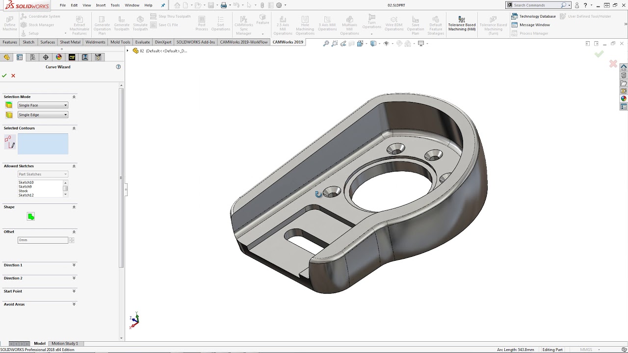 Swarf Machining - YouTube