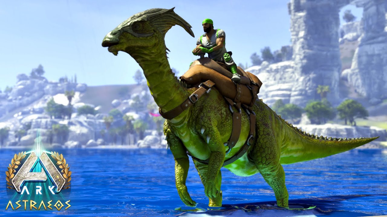 ARK ASTRAEOS | PETUALANGAN Si OM Di MAP BARU - YouTube