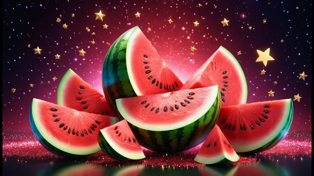 Watermelon Party – Count the Slices Together | Fun Counting Song for ...