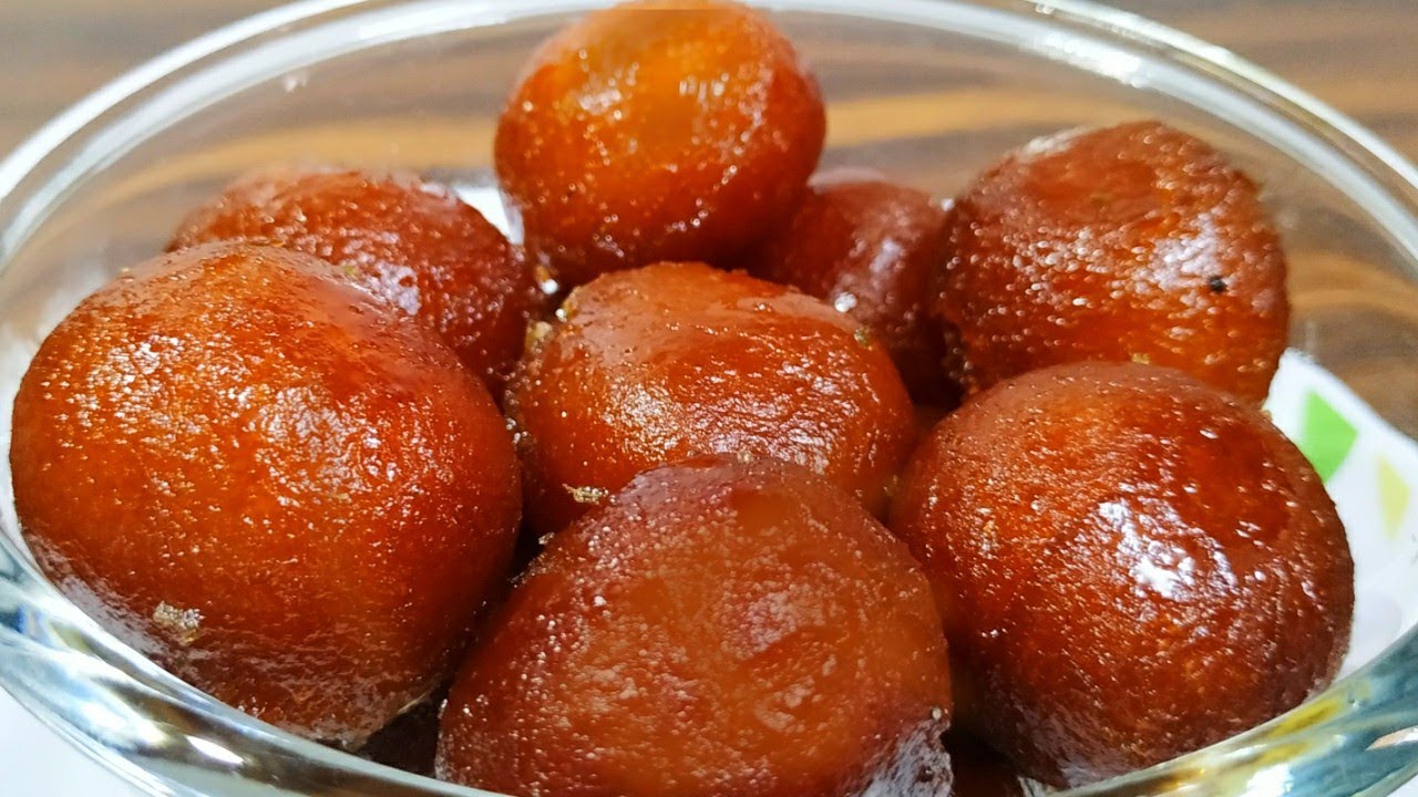 2 Ingredients Wheat Flour Gulab Jamun I Gulab Jamun Recipe | Food Link ...