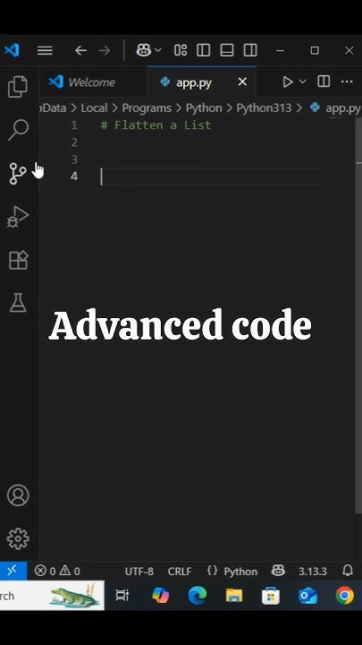 Flatten List || python || beginners || advanced #shorts - YouTube