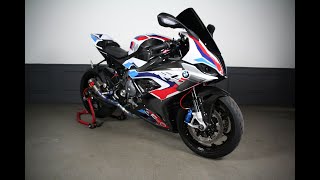 2021 BMW M1000RR Akrapovic Exhaust walk around video - ... | Doovi